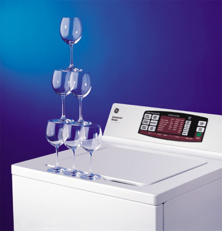 Buy GE Super Plus 3.2 Cu. Ft. Capacity Commercial Washer | WNCD2050AWC