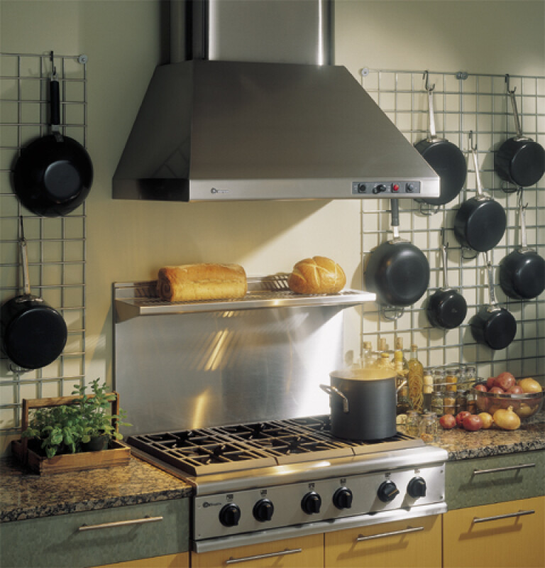 Buy Monogram GE 36" Professional Taper-Sided Hood with Infrared Warming ...